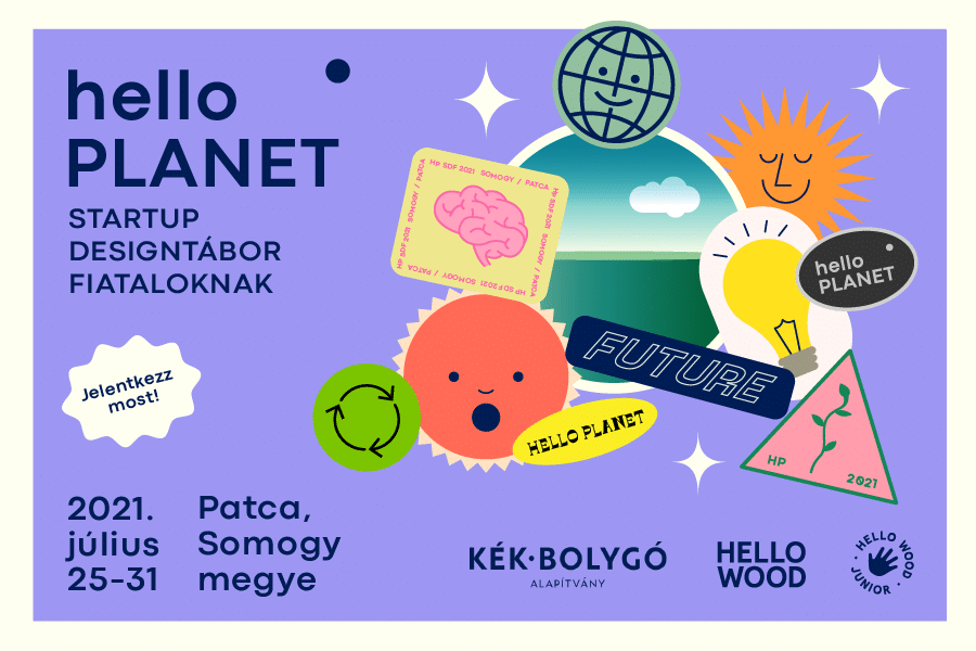 Fiatalok pályázhatnak az ingyenes HELLO PLANET startup designtáborra